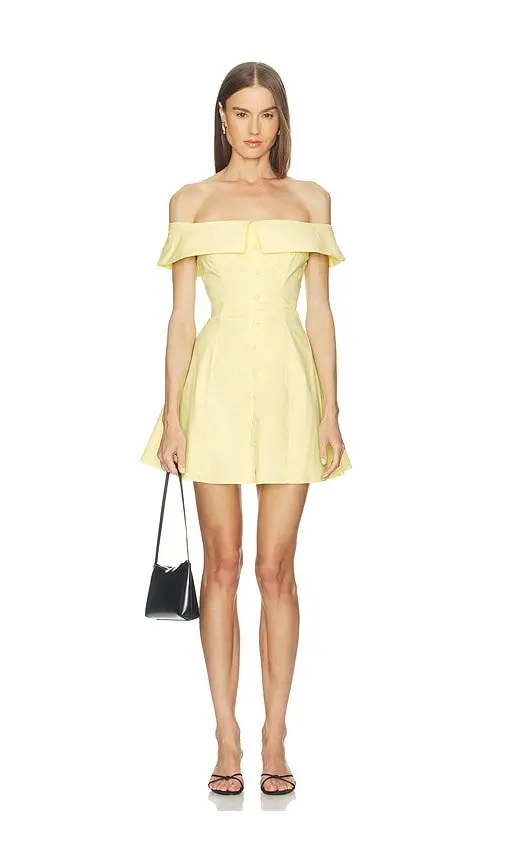 Peixoto Adeline Off-the-shoulder Mini Dress