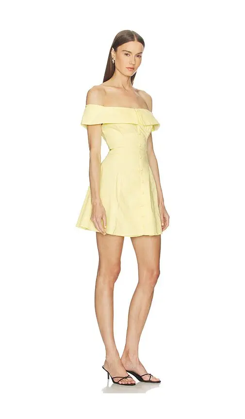 Peixoto Adeline Off-the-shoulder Mini Dress
