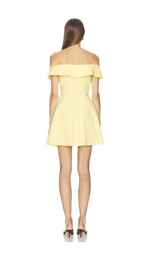 Peixoto Adeline Off-the-shoulder Mini Dress