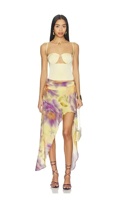 RUNAWAY THE LABEL Cherish Tulip Cup Bustier