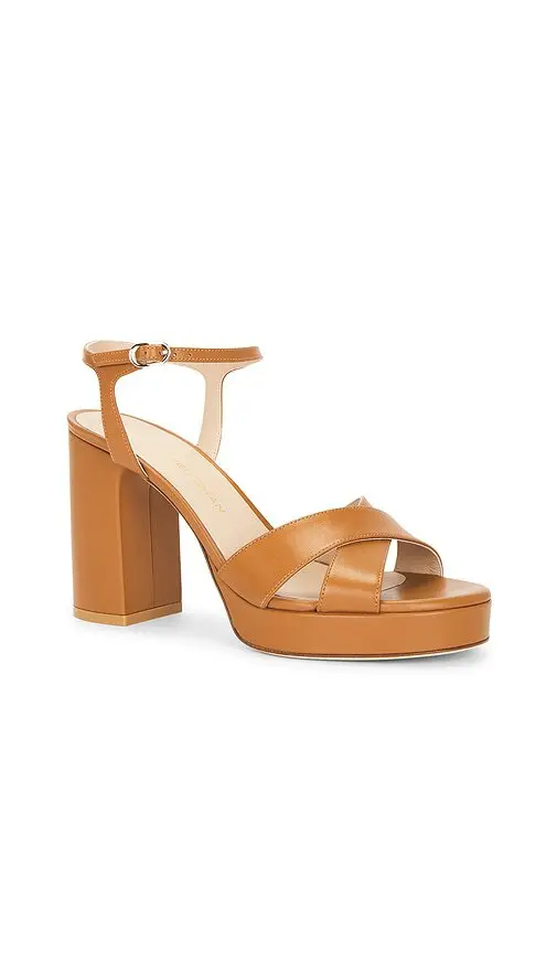 STUART WEITZMAN Dayna Platform Sandal - Boho Tan