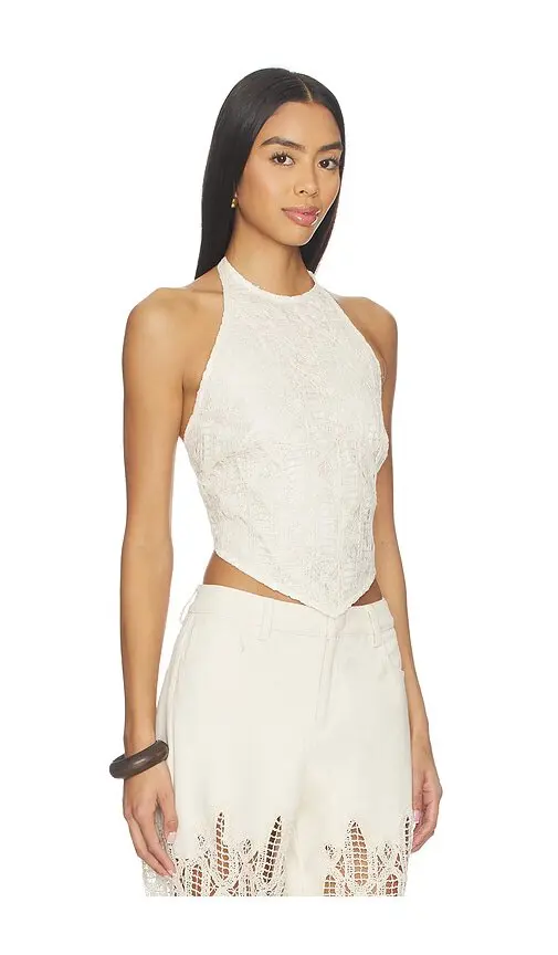 SELMACILEK Cropped Cami Top