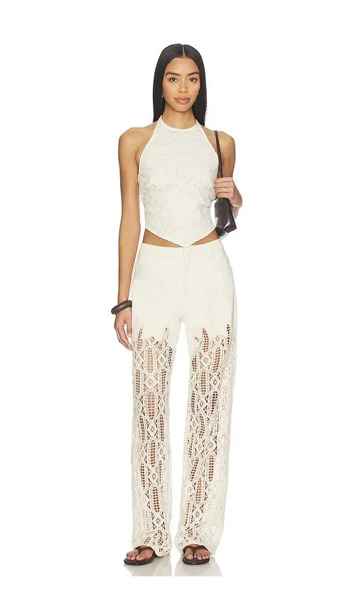 SELMACILEK Cropped Cami Top