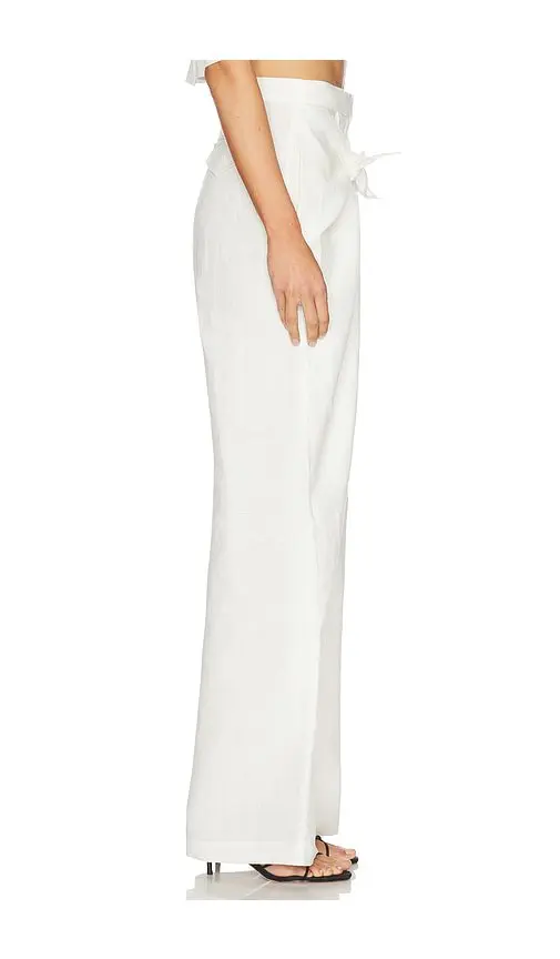 SELMACILEK Knot High-waisted Pants