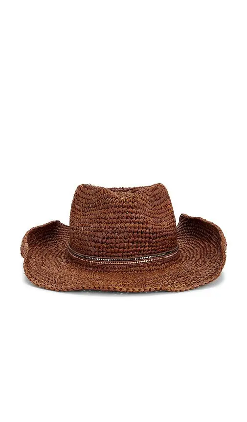 NIKKI BEACH Ashley Cowboy Hat