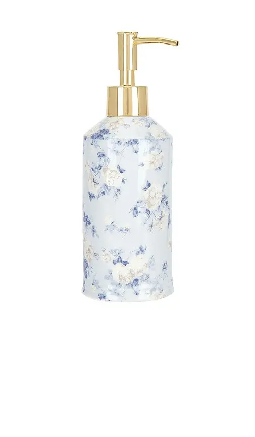 LoveShackFancy Elianna Lotion Dispenser In Baby Blue - Whisper Blue