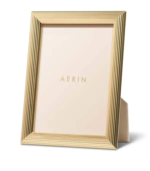 Aerin Plated Alessio Photo Frame - Gold