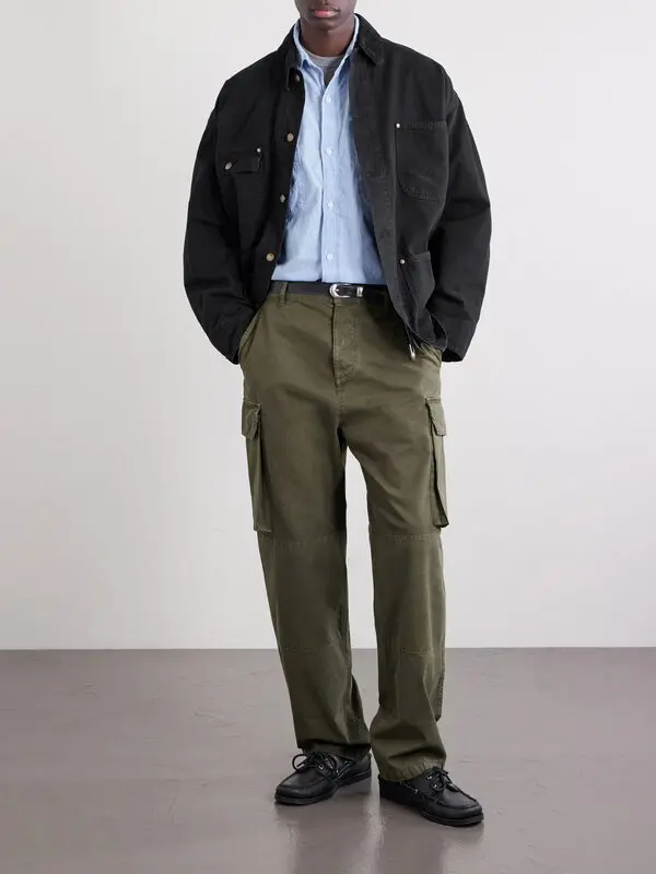 ORSLOW Cotton-canvas Coverall Jacket - Black