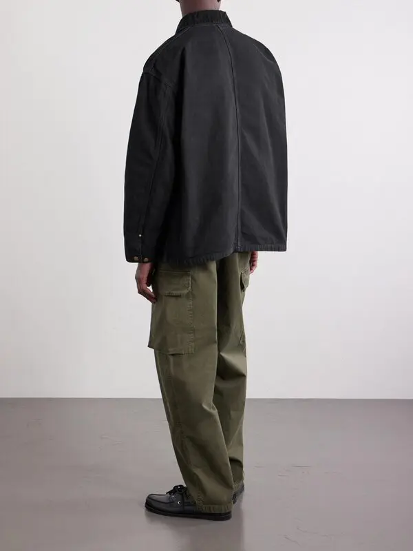 ORSLOW Cotton-canvas Coverall Jacket - Black
