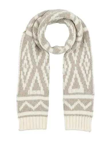 MOORER Scarf Cream Wool, Polyester, Cashmere, Elastane - White