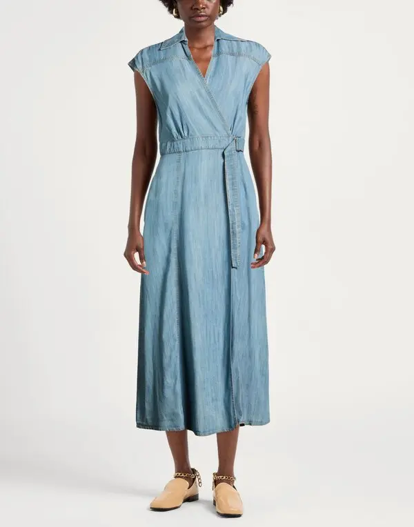 KAOS Lyocell Denim Maxi Dress