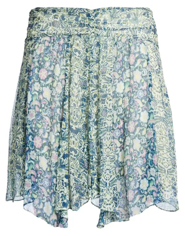 Isabel Marant Étoile Light Silk Mini Skirt - Light Green