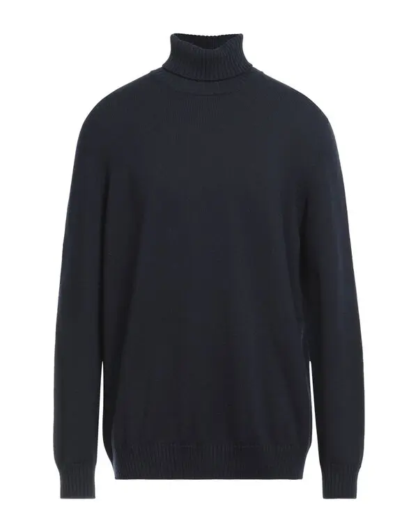 DRUMOHR Turtleneck Merino Wool - Blue