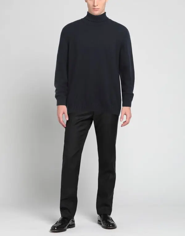 DRUMOHR Turtleneck Merino Wool - Blue