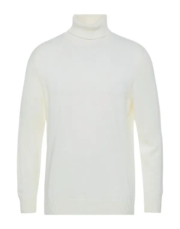 DRUMOHR Turtleneck Merino Wool - White