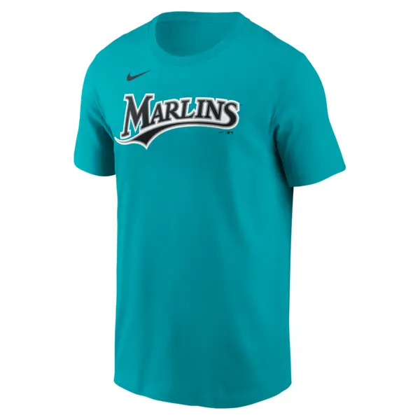 Nike Sandy Alcantara Miami Marlins Mlb T-shirt - Blue
