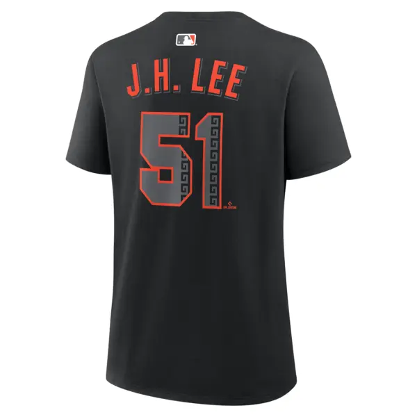 Nike San Francisco Giants Jung Hoo Lee Mlb T-shirt - Black