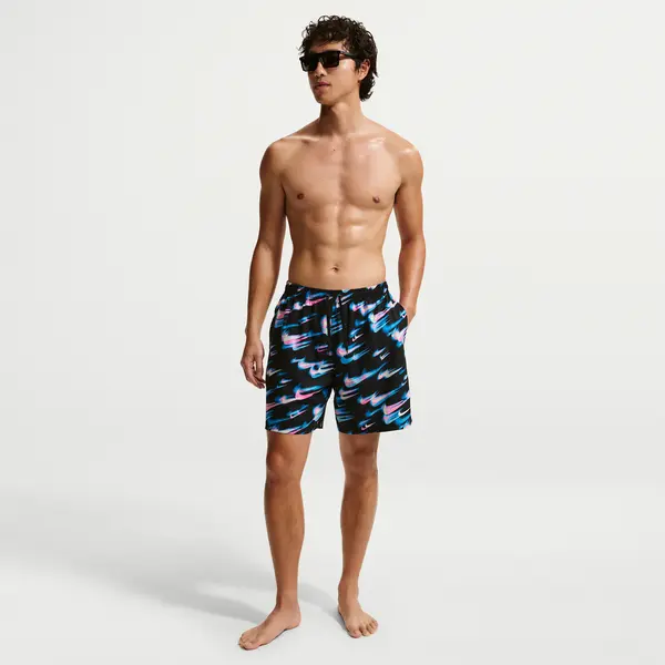 Nike Swim Breaker 7" Brief-lined Volley Short - Multicolor