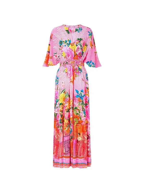 Camilla Floral-print Maxi Dress