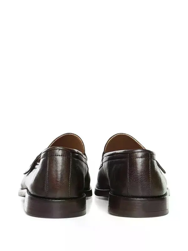 John Galliano Leather Loafers - Brown