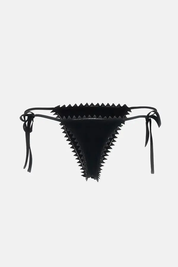 Jacquemus Picot Bikini Bottom - Black