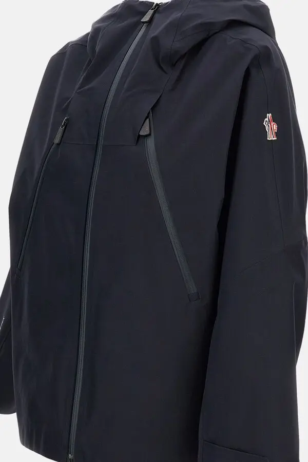 Moncler Santec Hooded Jacket - Blue