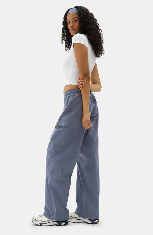HALFDAYS Gwen Wide Leg Cargo Pants - Shadow