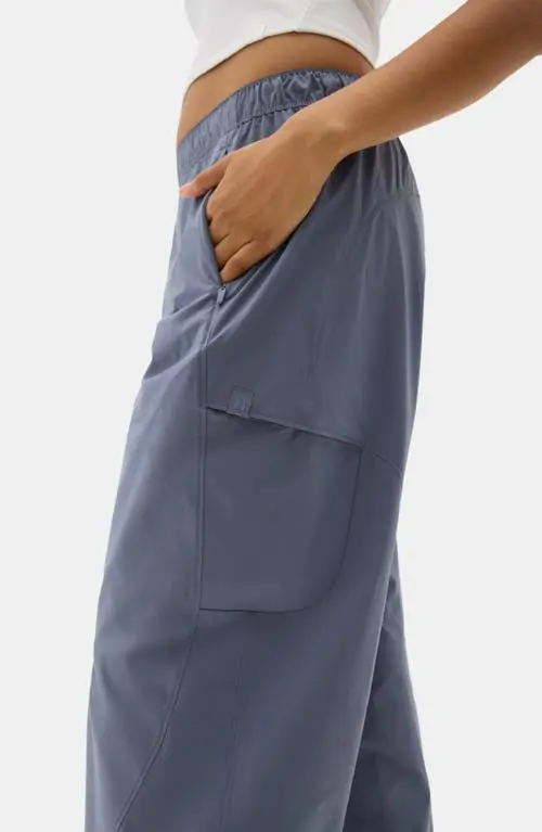 HALFDAYS Gwen Wide Leg Cargo Pants - Shadow
