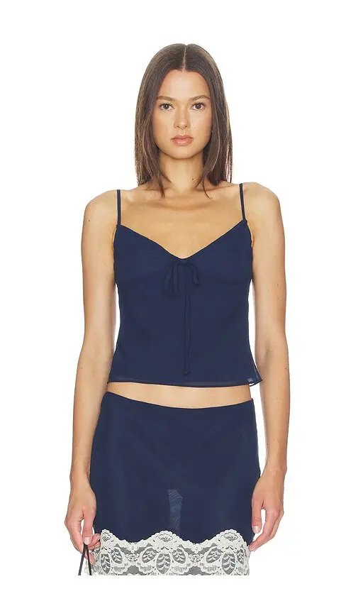 BELLA VENICE The Josephine Top - Navy