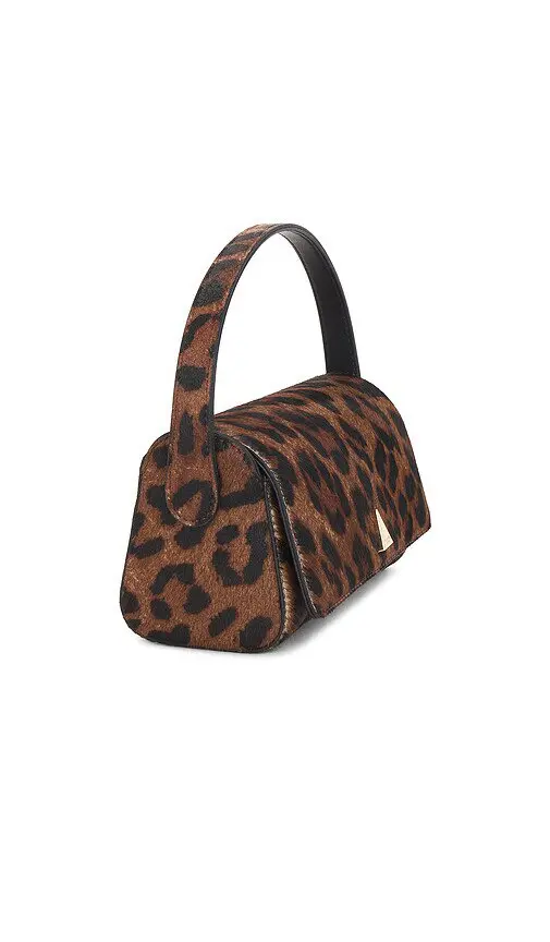 VERAFIED Calf Hair La Pochette Bag - Brown
