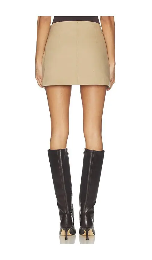 SELMACILEK Button Down Mini Skirt
