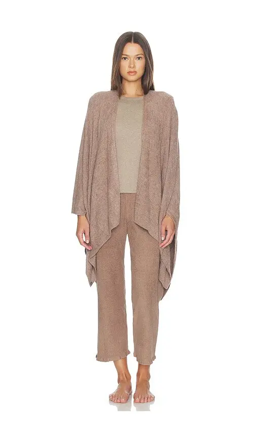 Barefoot Dreams Cozychic Lite Weekend Wrap - Tan