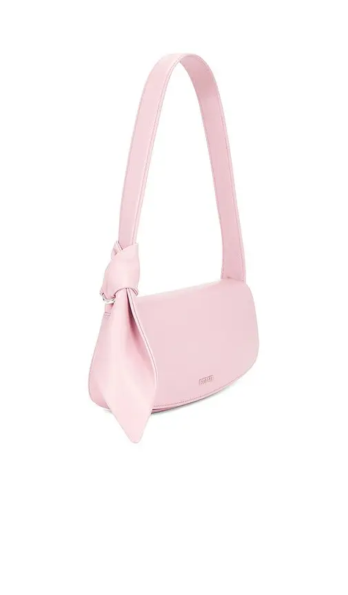 ROTATE BY BIRGER CHRISTENSEN Leather Knot Strap Bag - Pink