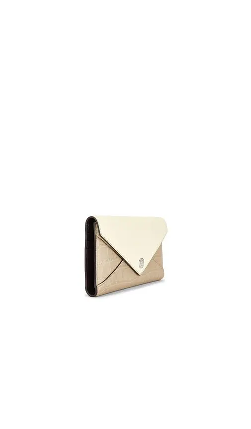 Tory Burch Color Block Envelope Long Wallet