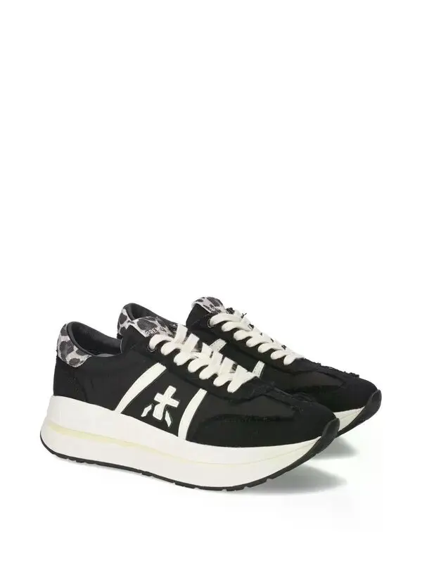 Premiata Bethcoin Sneakers With Animal Print
