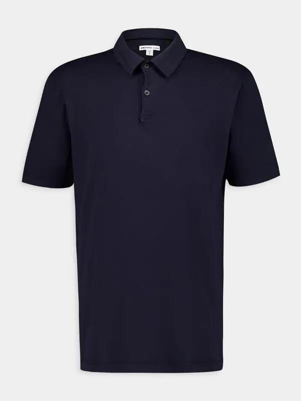 JAMES PERSE Classic Polo Shirt - Blue