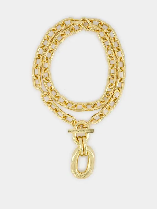 Rabanne Xl Link Necklace - Gold