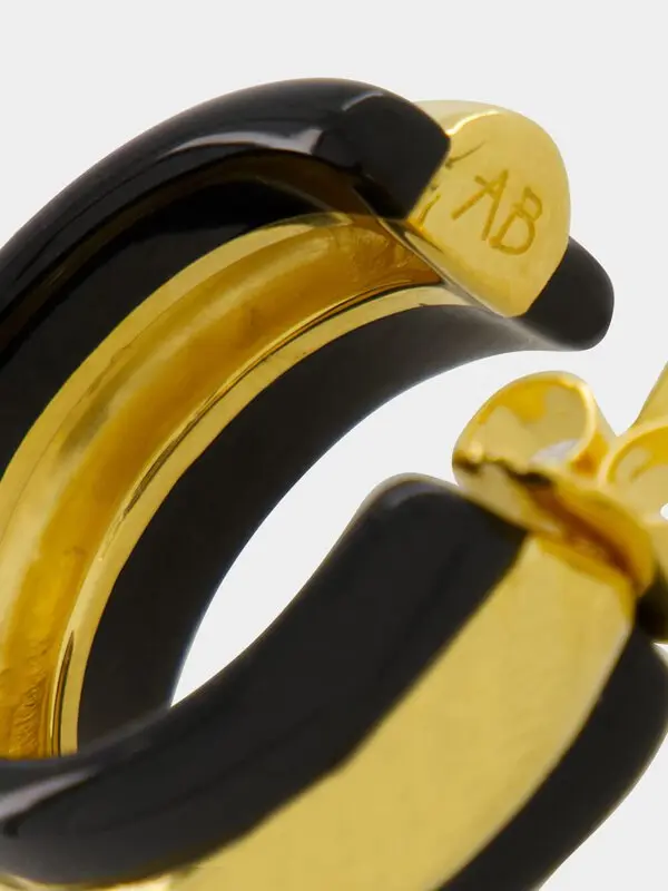 AURÉLIE BIDERMANN Nazca Earrings - Black