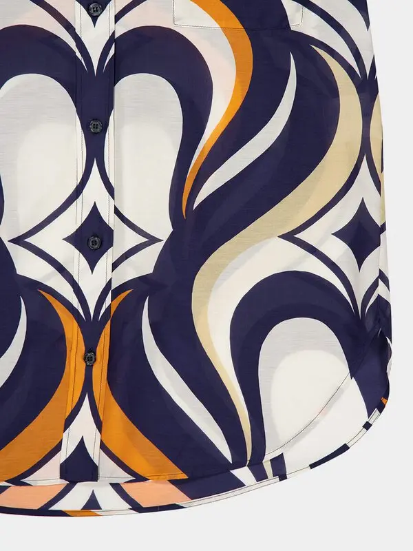 La DoubleJ Jive Macro Cotton Shirt