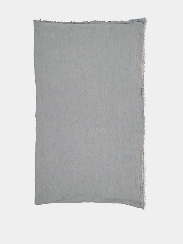 Maison De Vacances Crumpled Washed Linen Throw