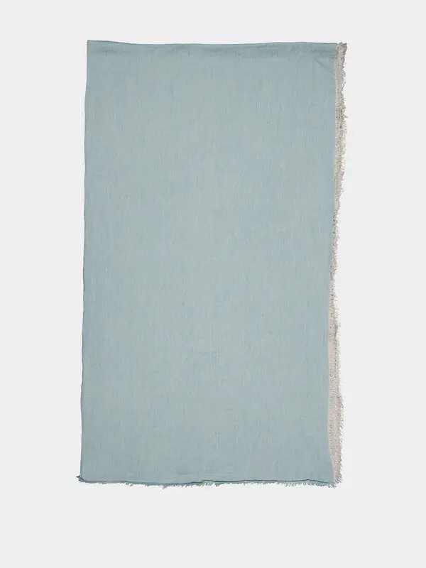 Maison De Vacances Crumpled Washed Linen Throw