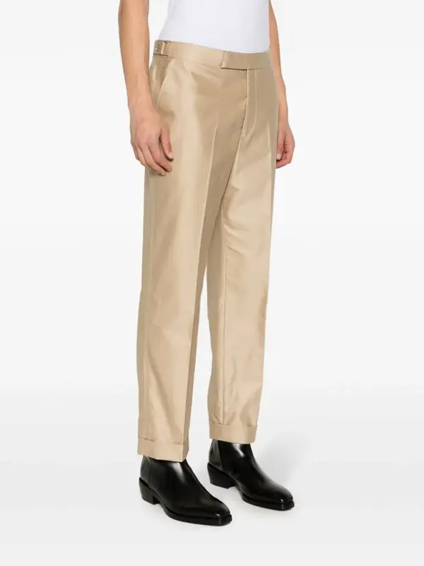 Alexander McQueen Cotton Trousers