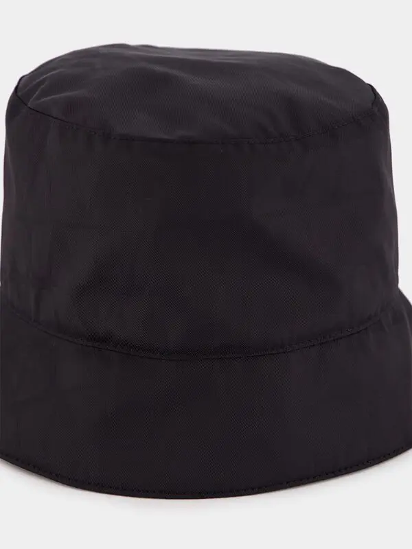 Valentino Garavani Toile Iconographe Reversible Nylon Bucket Hat - Black