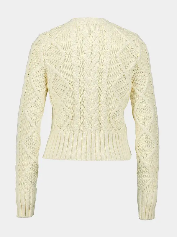 Zimmermann Cable Knit Sweater