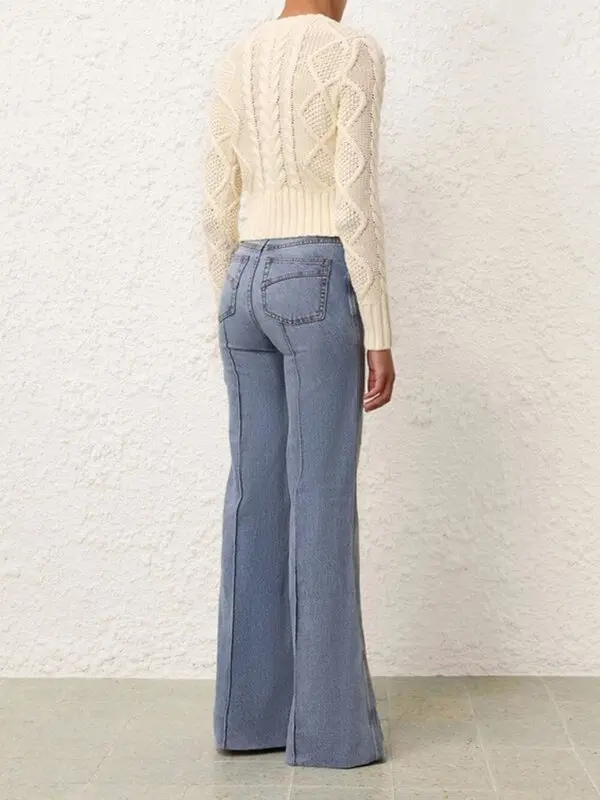 Zimmermann Cable Knit Sweater