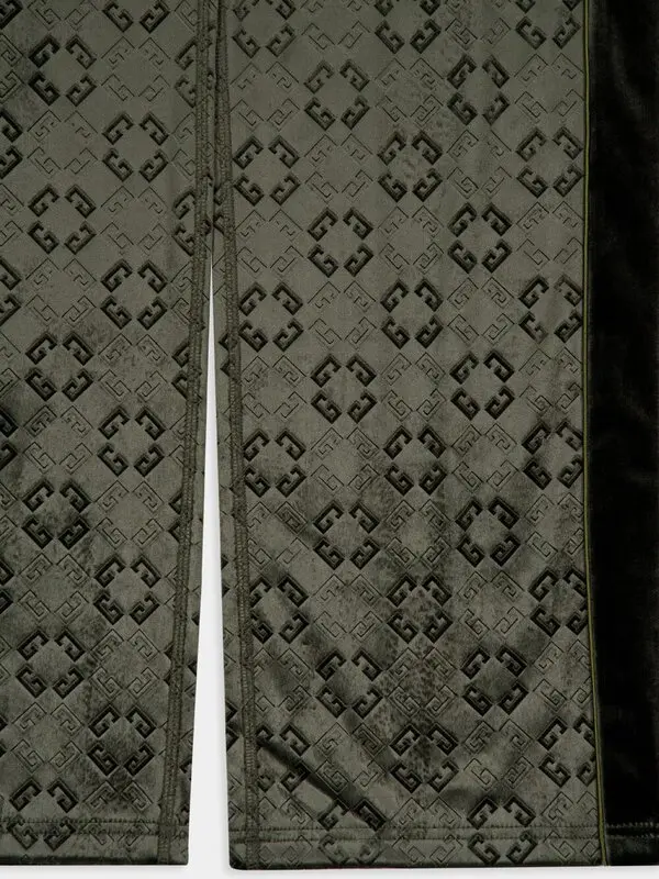 Givenchy Monogram Velvet Jogger Pants