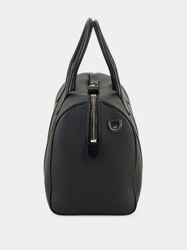 TOM FORD Grain Leather Duffle Messenger Bag