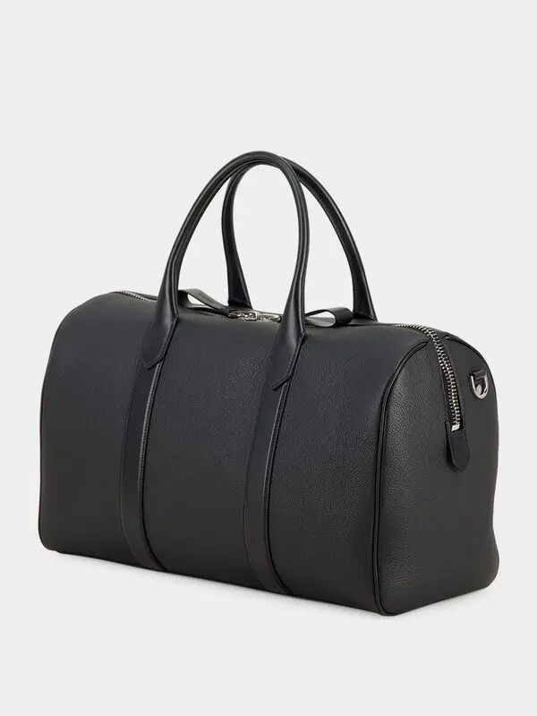 TOM FORD Grain Leather Duffle Messenger Bag