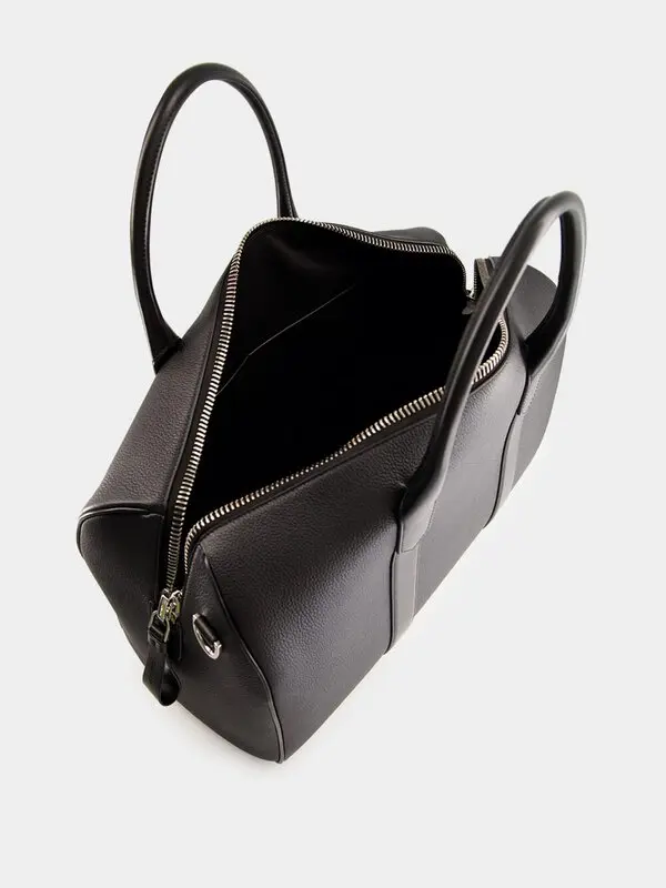 TOM FORD Grain Leather Duffle Messenger Bag