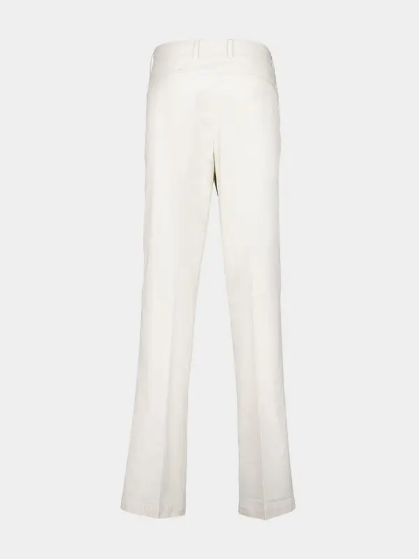 Boglioli Regular Fit Cotton Trousers